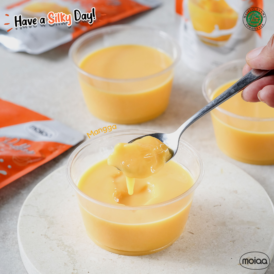Moiaa – Distributor Moiaa Silky Pudding Powder Bubuk Bahan Puding