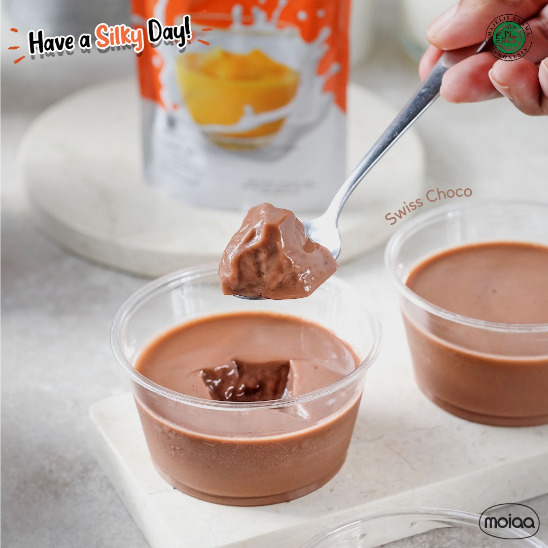 Moiaa – Distributor Moiaa Silky Pudding Powder Bubuk Bahan Puding